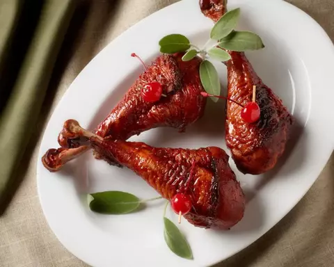 Captain Morgan Glazed Turkey Legs | PLANETRUM